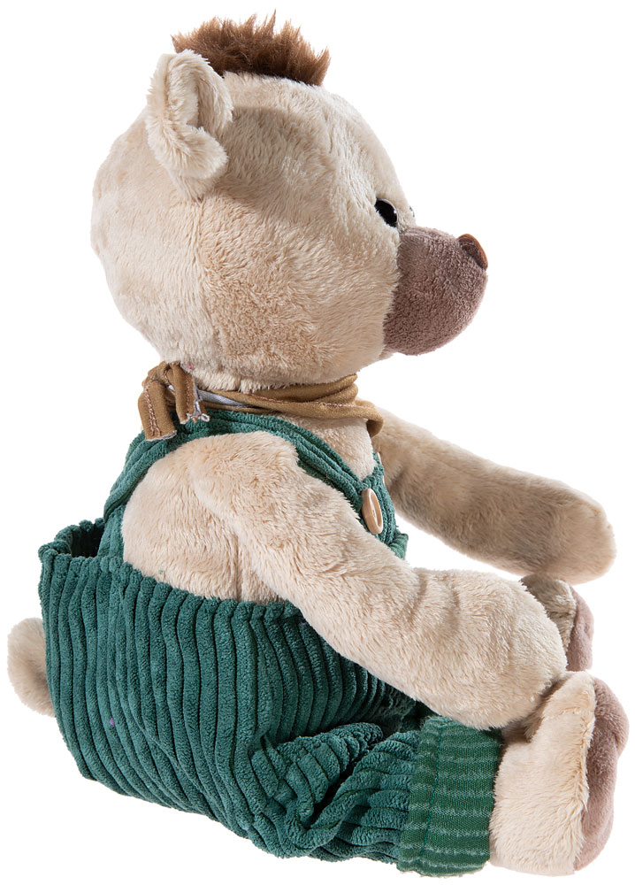 Latzhosen-Gang Bär Hugo Honig 35cm